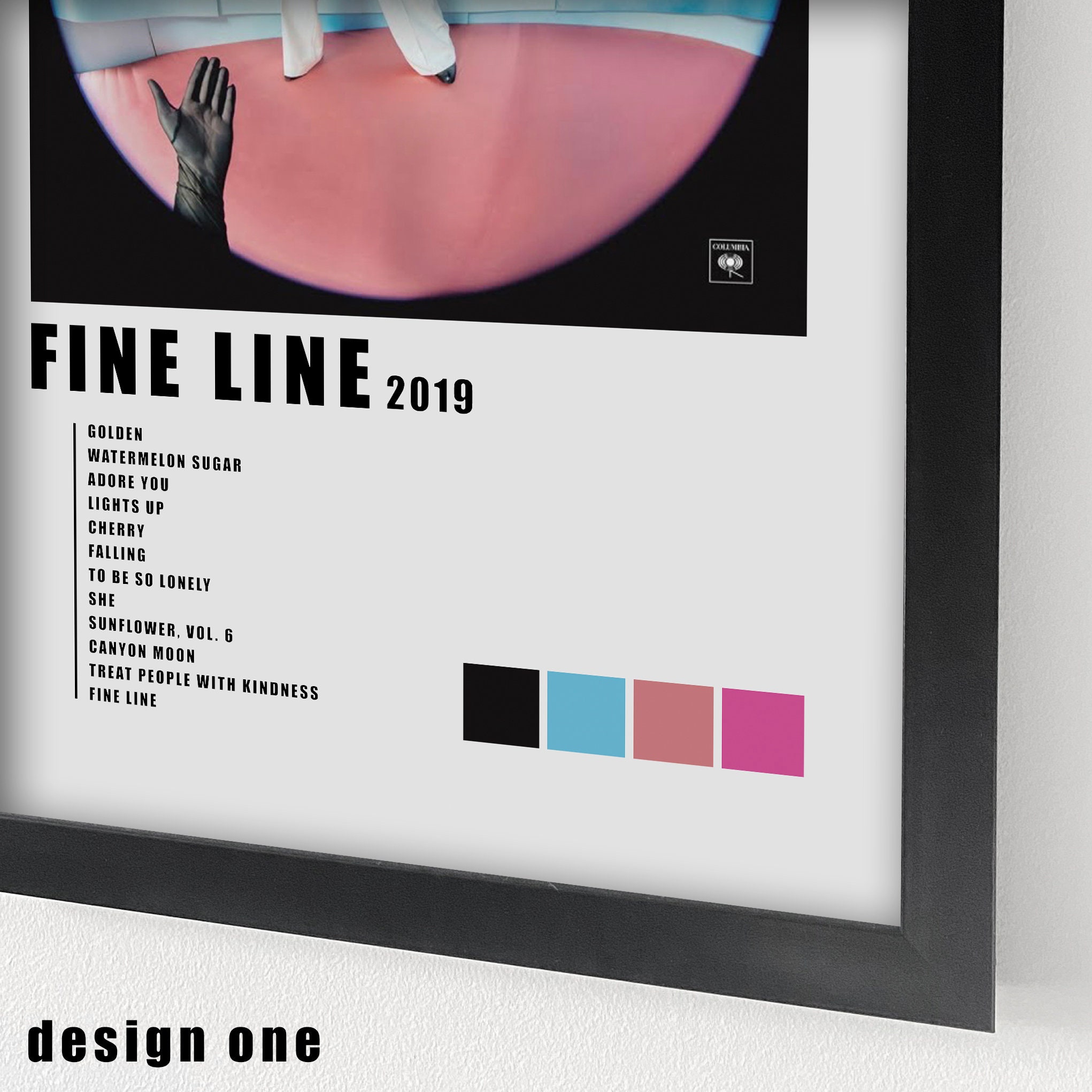 Harry Styles, Fine Line Album Tracklist Poster / Harry Styles Poster ...
