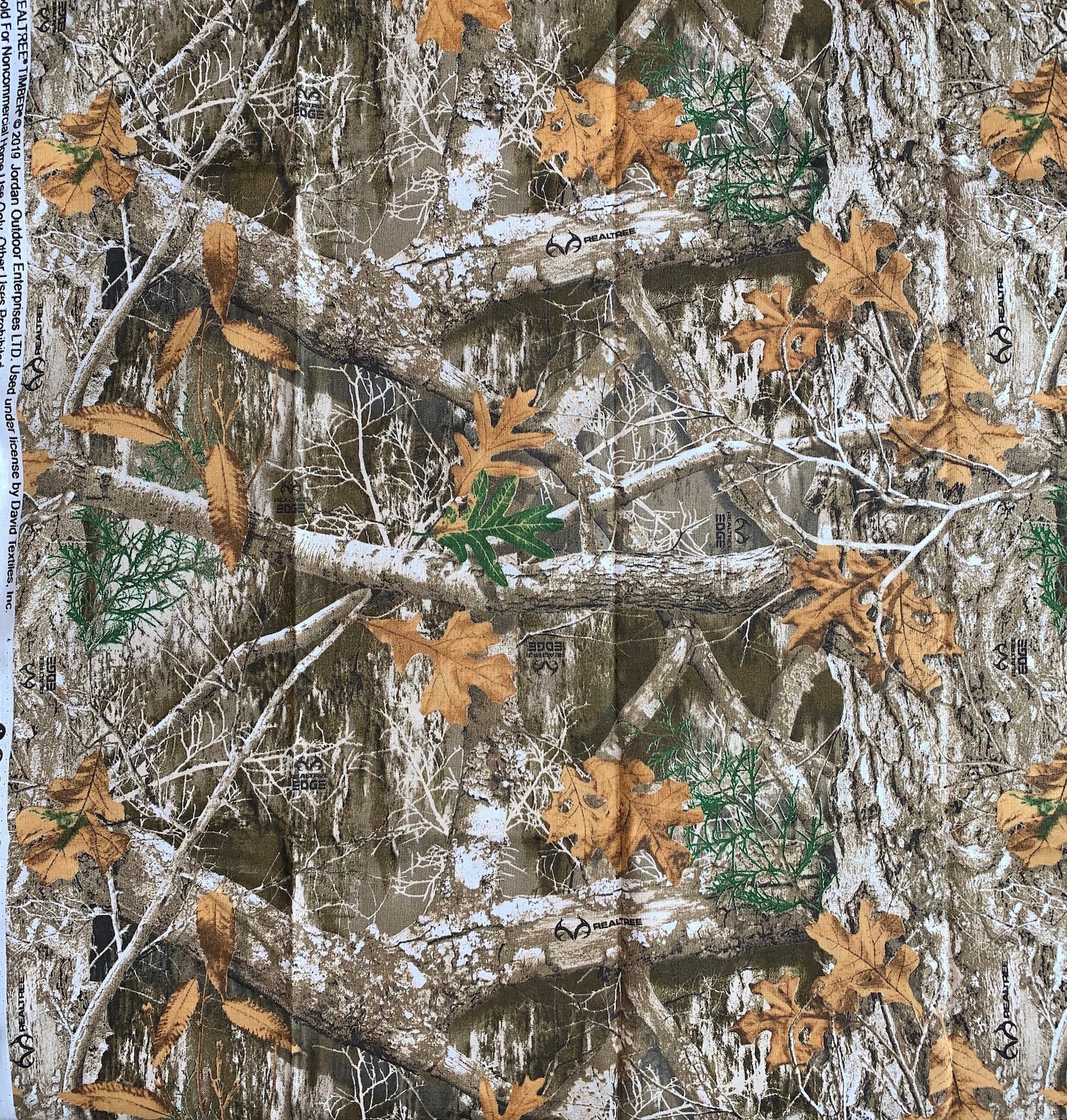 RealTree Forest Timber Hunting Camo Print 1/2 yard Cotton | Etsy