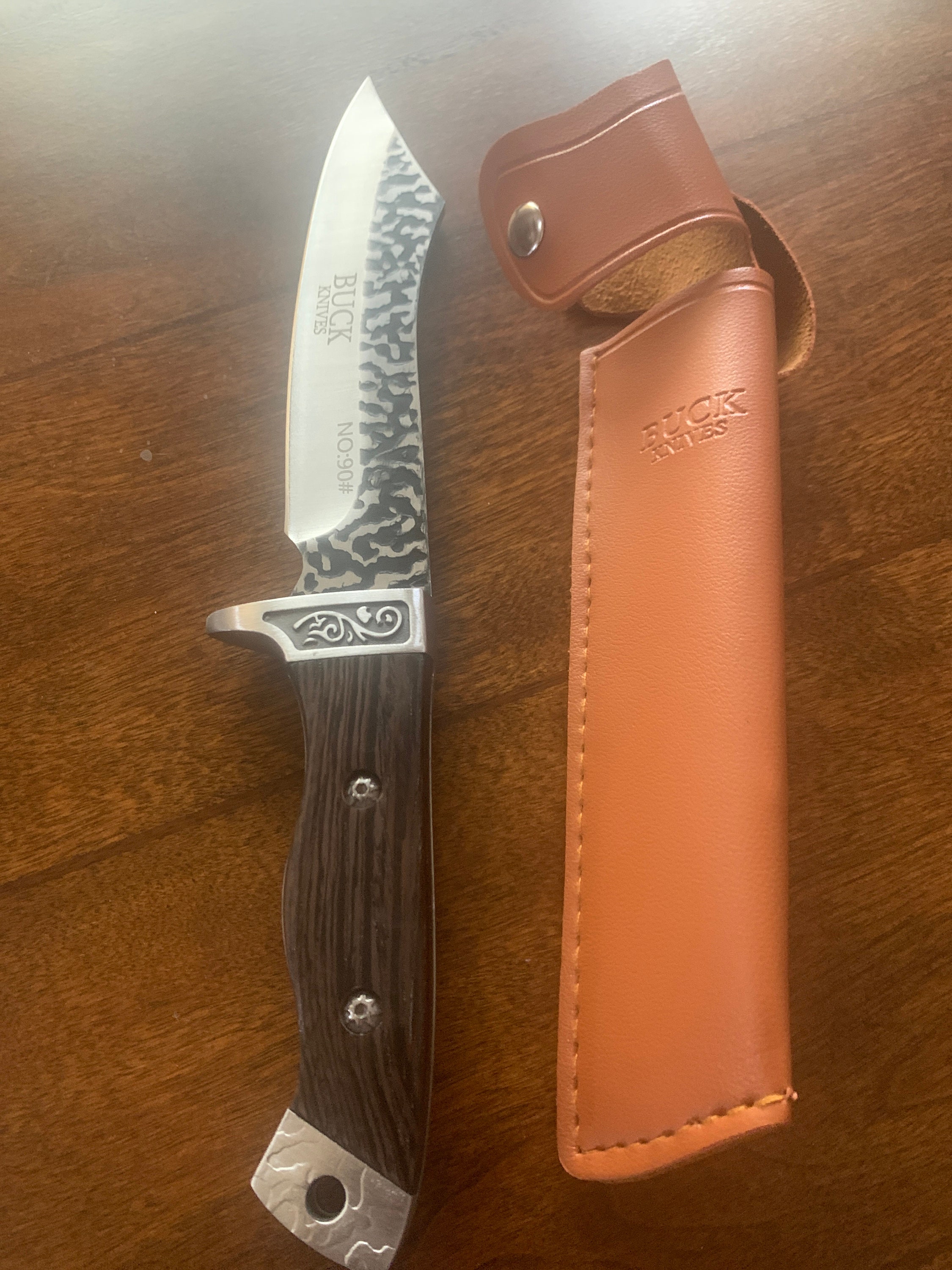 Buck Knife With Sheath #90 - Etsy