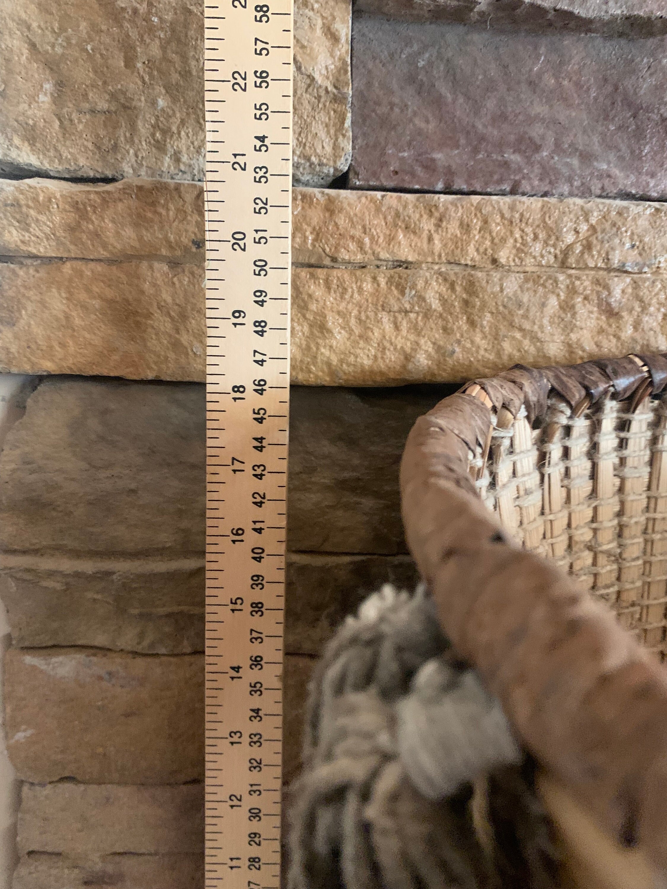 Native Burden Basket Made by Kayapo Indians From Village Txukaramae ...