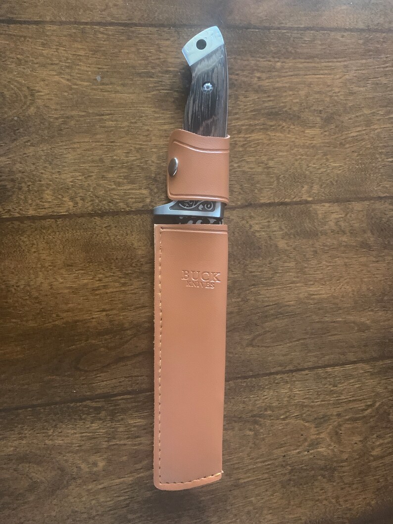 Buck Knife With Sheath #90 - Etsy