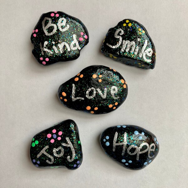 Affirmation Rocks - Etsy