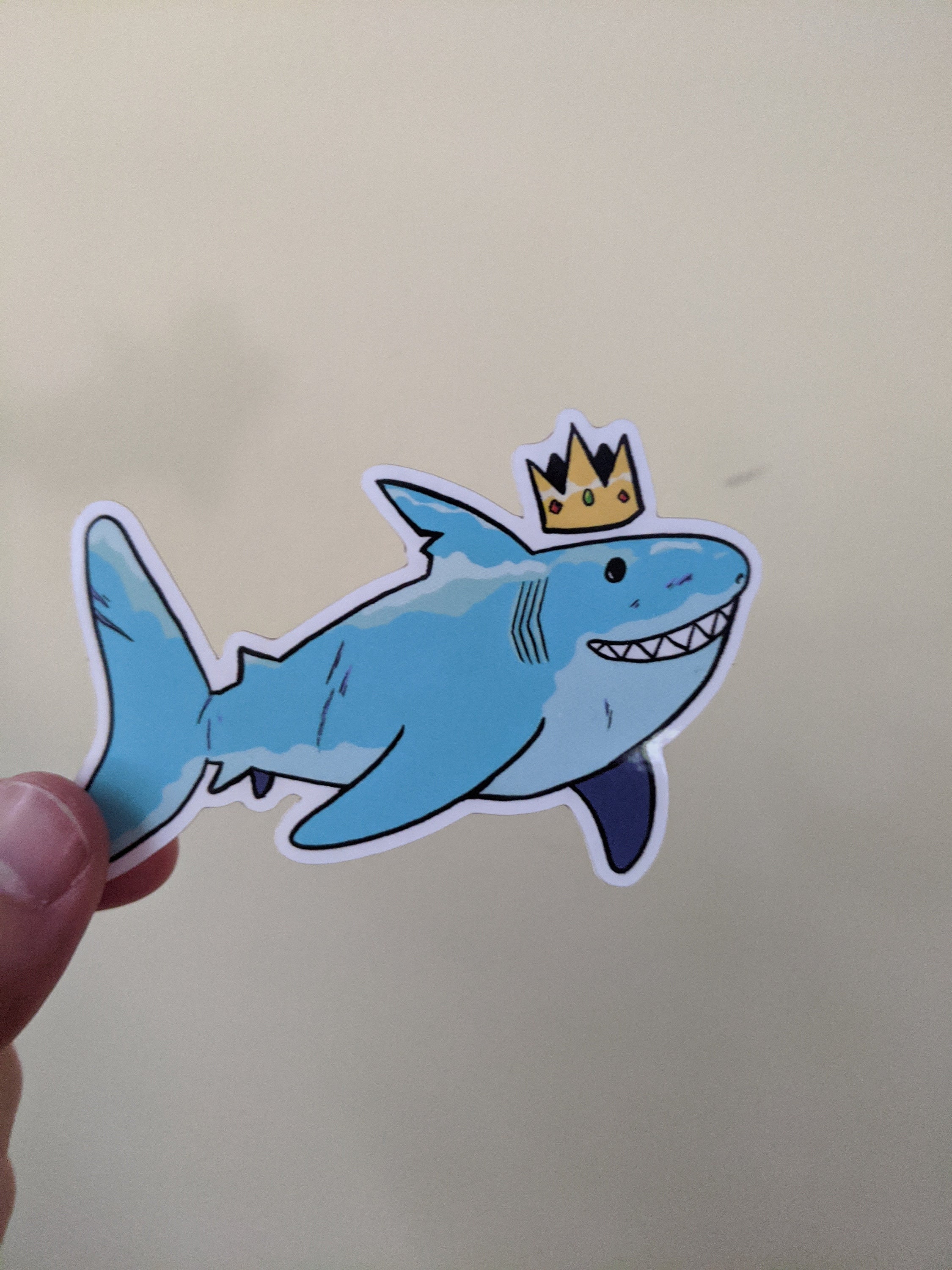 Great White Sticker - Etsy