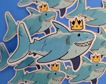 Great White Shark Sticker - Etsy