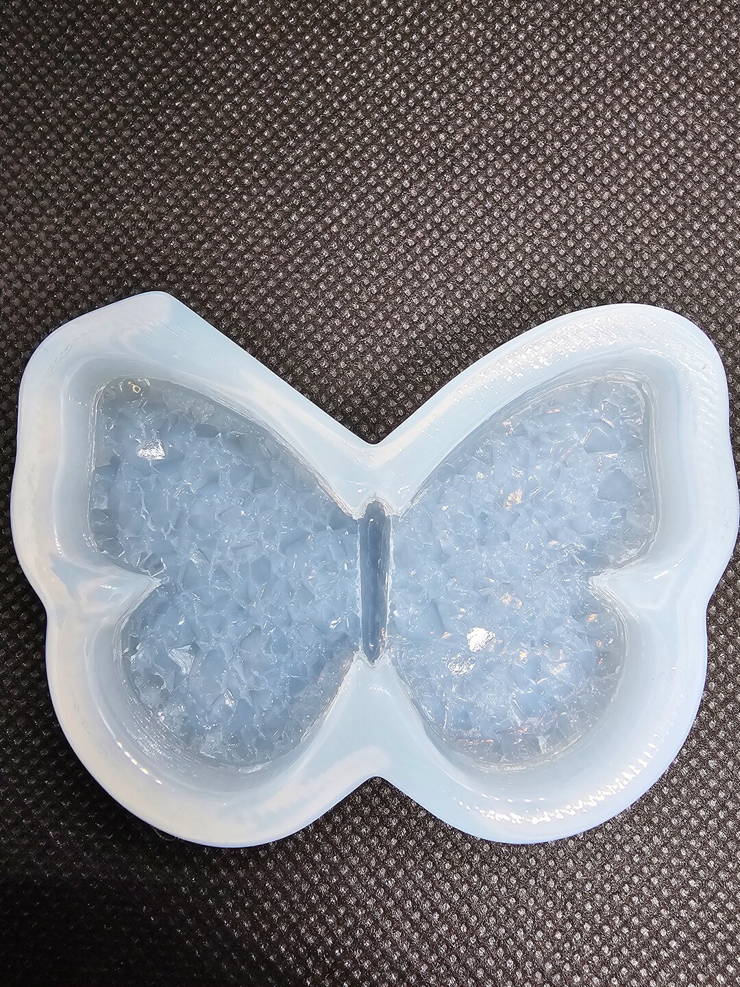 Small Druzy Butterfly Mold, Resin Art Molds, Silicone Molds, Crystal ...