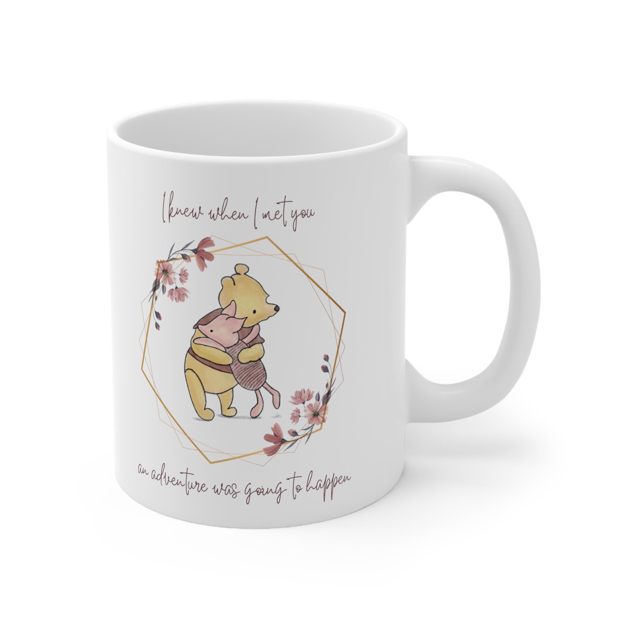 Vintage Winnie the Pooh & Piglet Mug - Best Friend Gift, Mom Gift ...