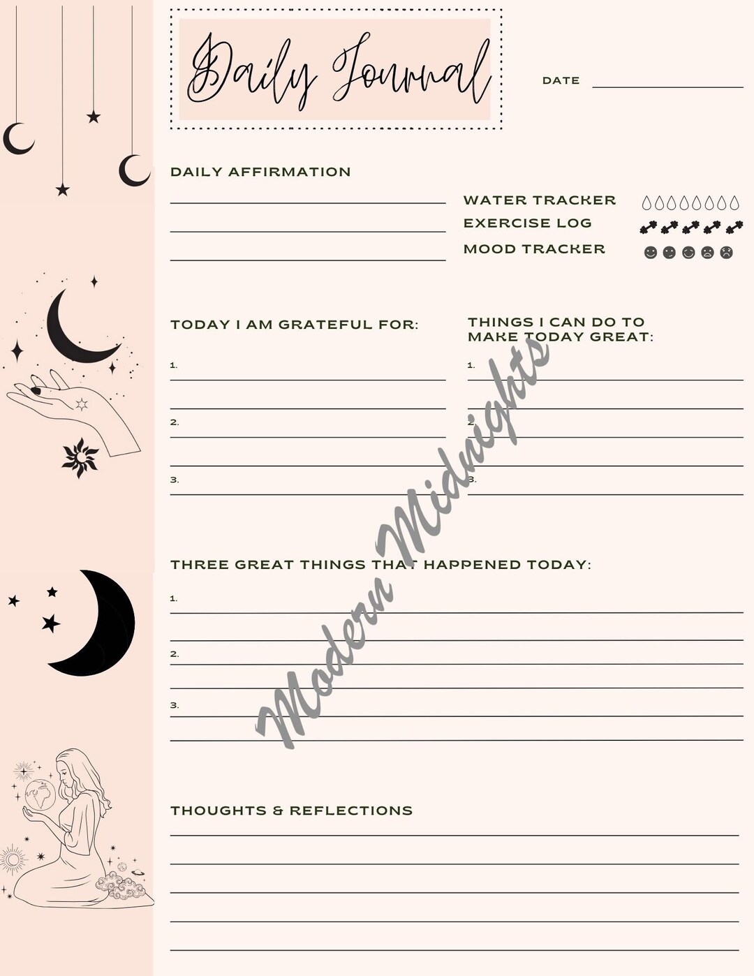Astrology Planner: Habit Tracker, Budget, To-do List, Gratitude – All ...