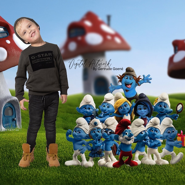 Smurfs - Etsy