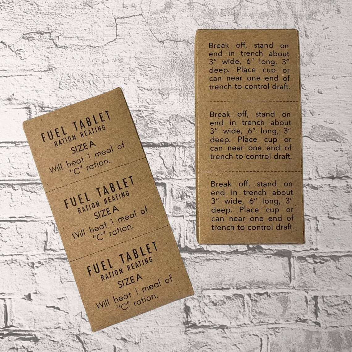 Fuel Tablet Boxes US Army Reproduction WW2 WWII Era repro - Etsy