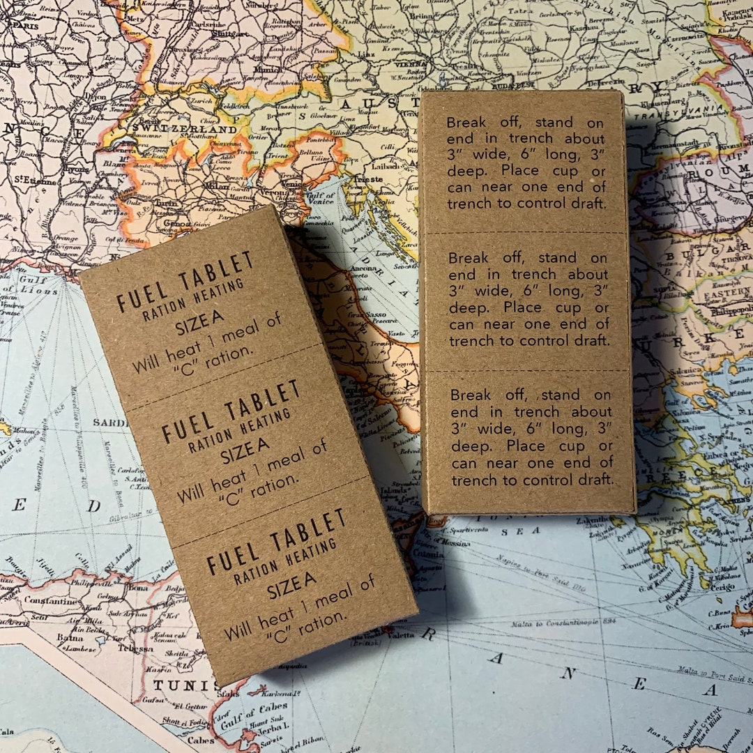 Fuel Tablet Boxes US Army Reproduction WW2 WWII Era repro - Etsy