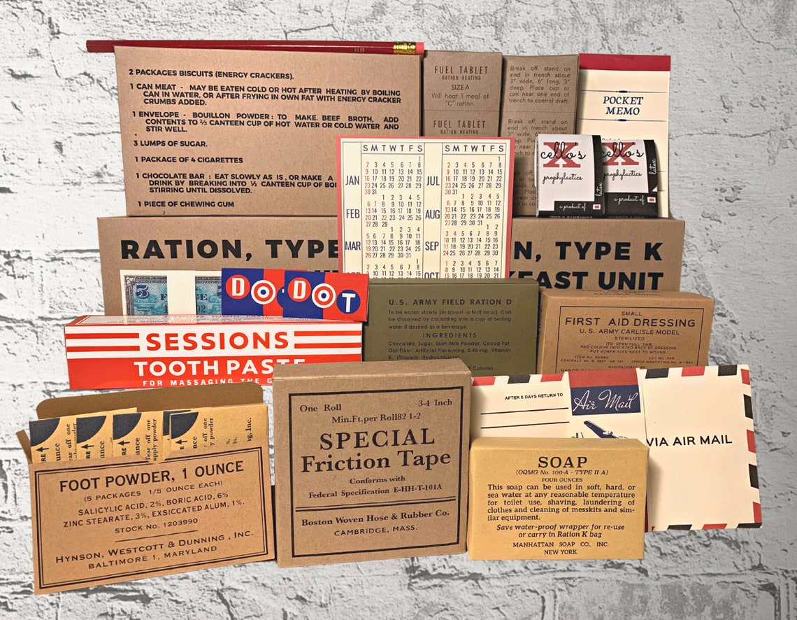 Infantry Pocket Filler Pack Filler for US GI Reenactment WW2 - Etsy