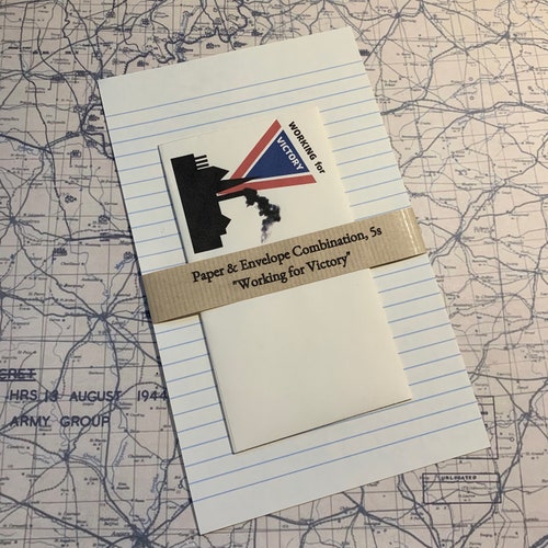 WW2 1940s Vintage Stationery Set Letter Writing Envelopes - Etsy