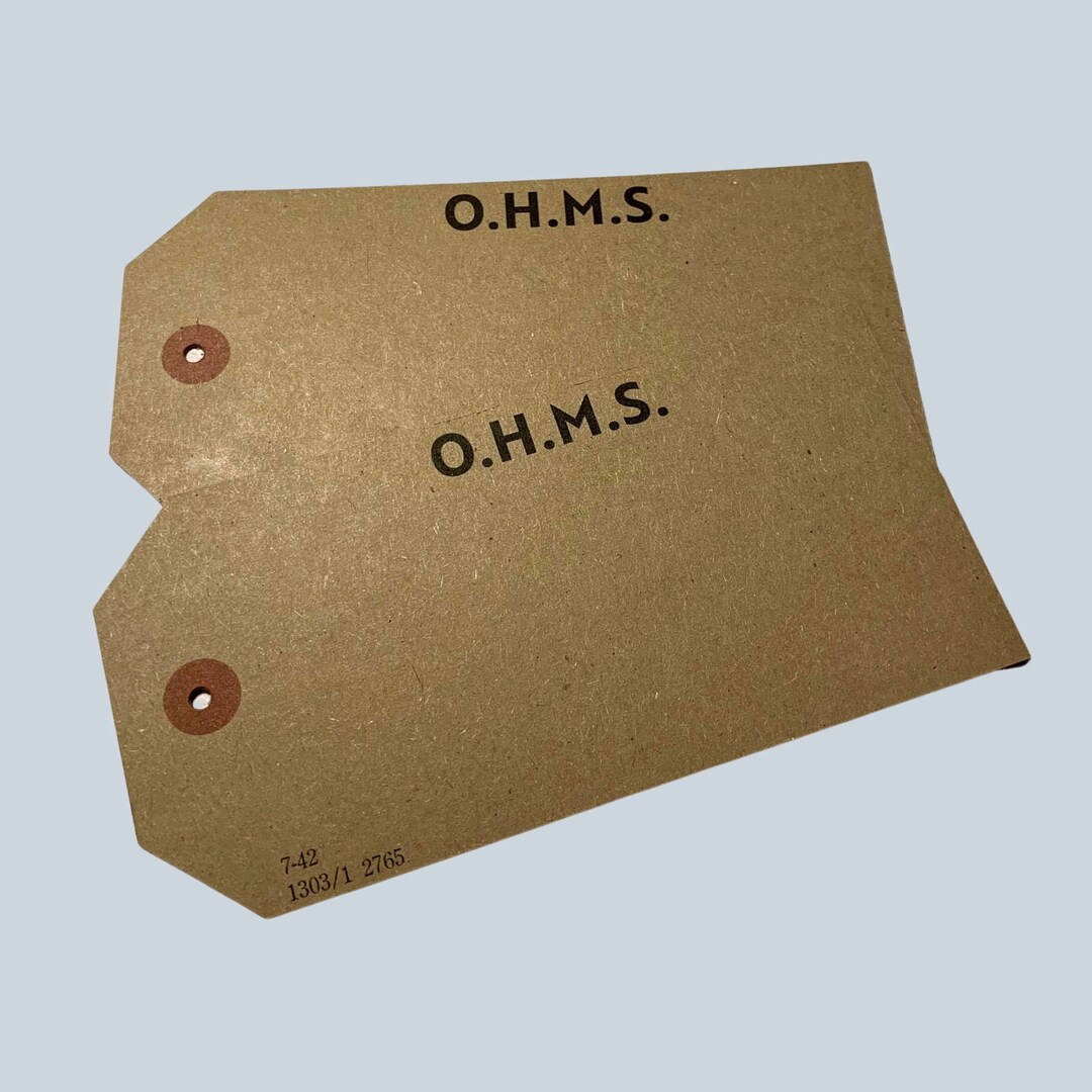 OHMS Tags, for Historical Reenactment, WW2 Reenactment, WW2 ...