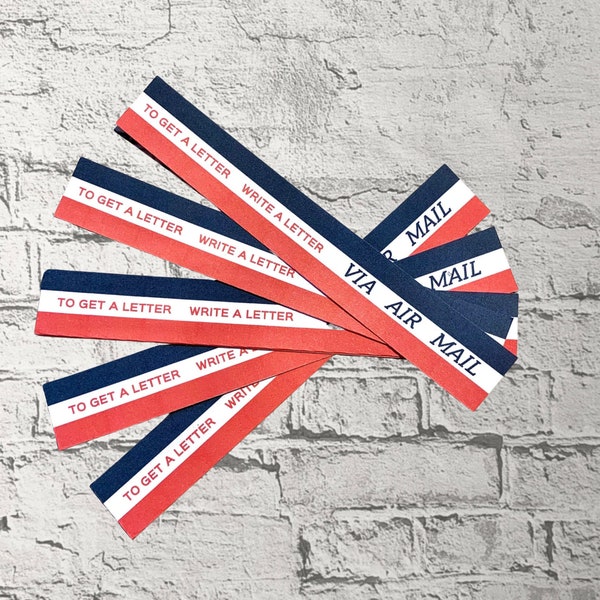 Air Mail Stickers - Etsy