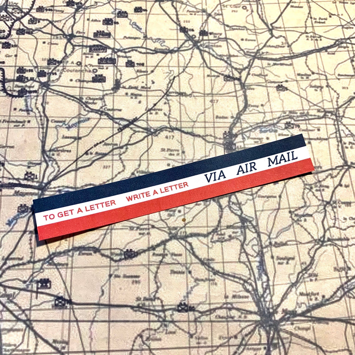 WW2 Vintage Air Mail Stickers Letter Writing Stickers repro - Etsy Canada