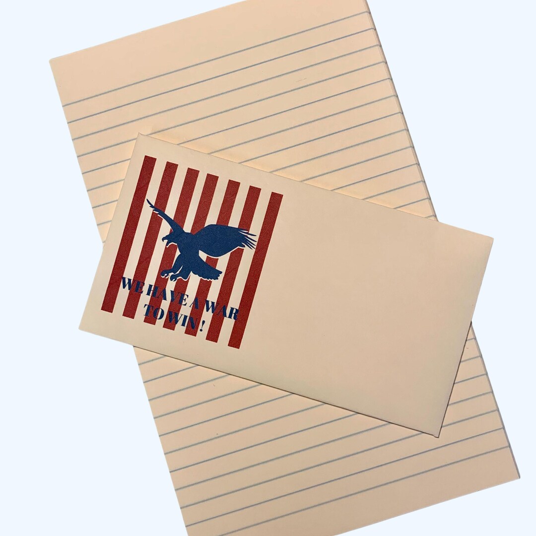 WW2 Era US Letter Writing Set "we Have a War to Win", Replica ...