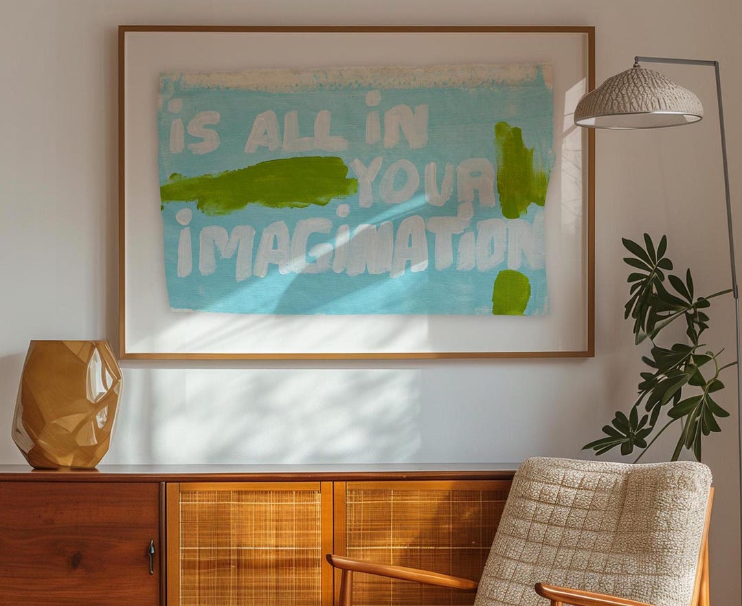 Print Artwork , Neville Goddard Large Poster Wall Art Decor ,is All in ...