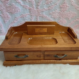 Vintage 1984 Wooden Men's Customize for 'bill' Valet Station Glasses ...