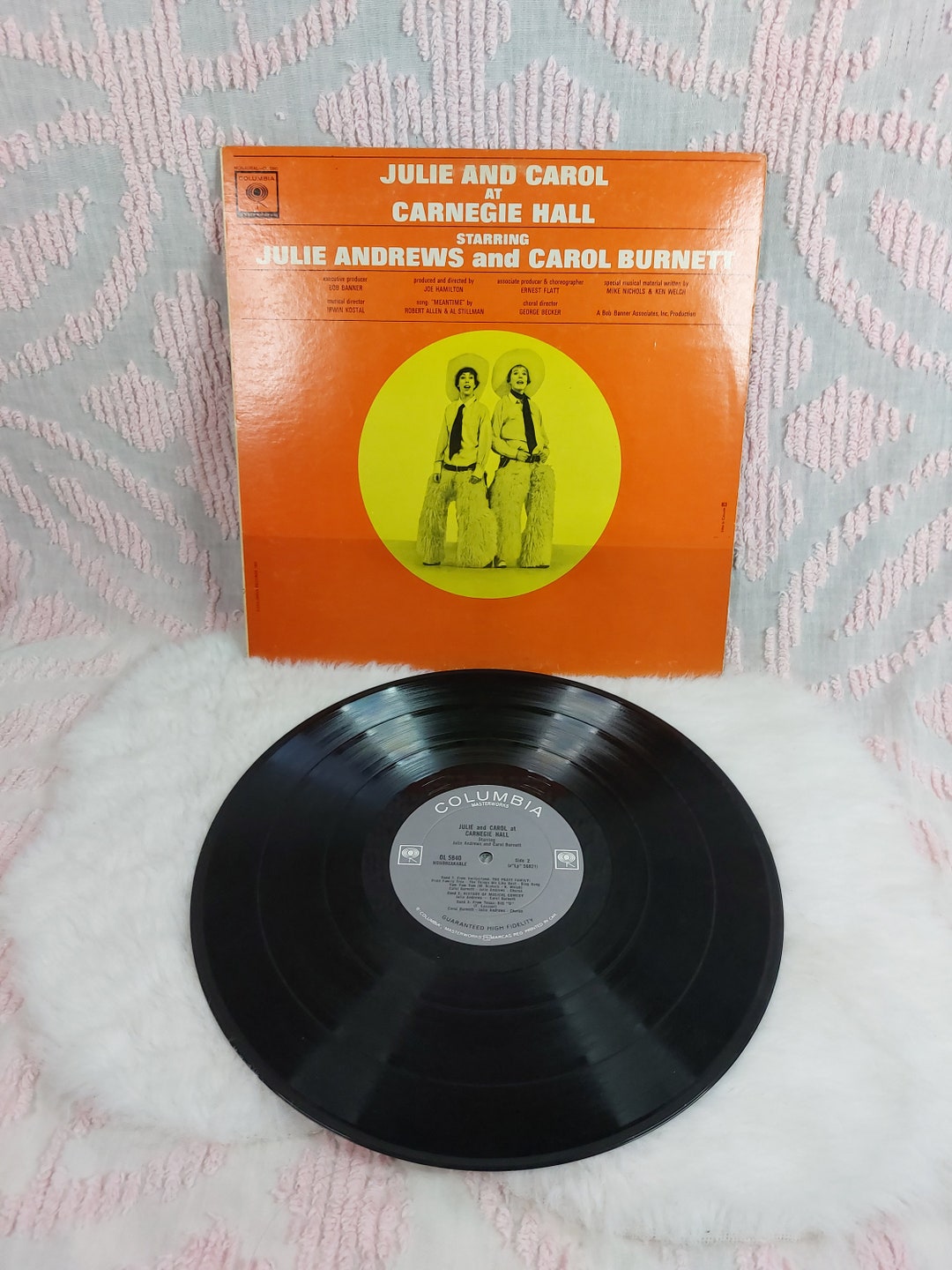 Vintage 60s Julie and Carol at Carnegie Hall Vinyl Album - Etsy
