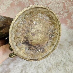 Vintage Brass Dragon Bell With Chained Mallet Antique Home Decor ...