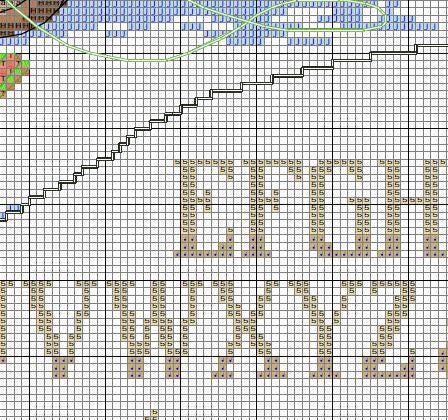 Dimensions Santa Journey Stocking Stocking Counted Cross-stitch Pattern ...