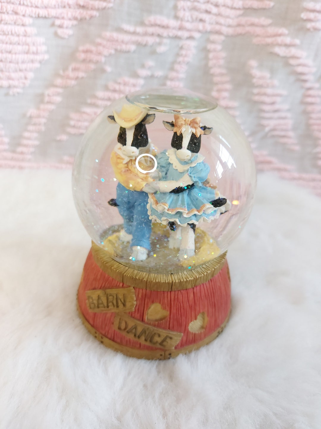 Vintage 1995 Barn Dance Music Box 'tennessee Waltz' by the San ...