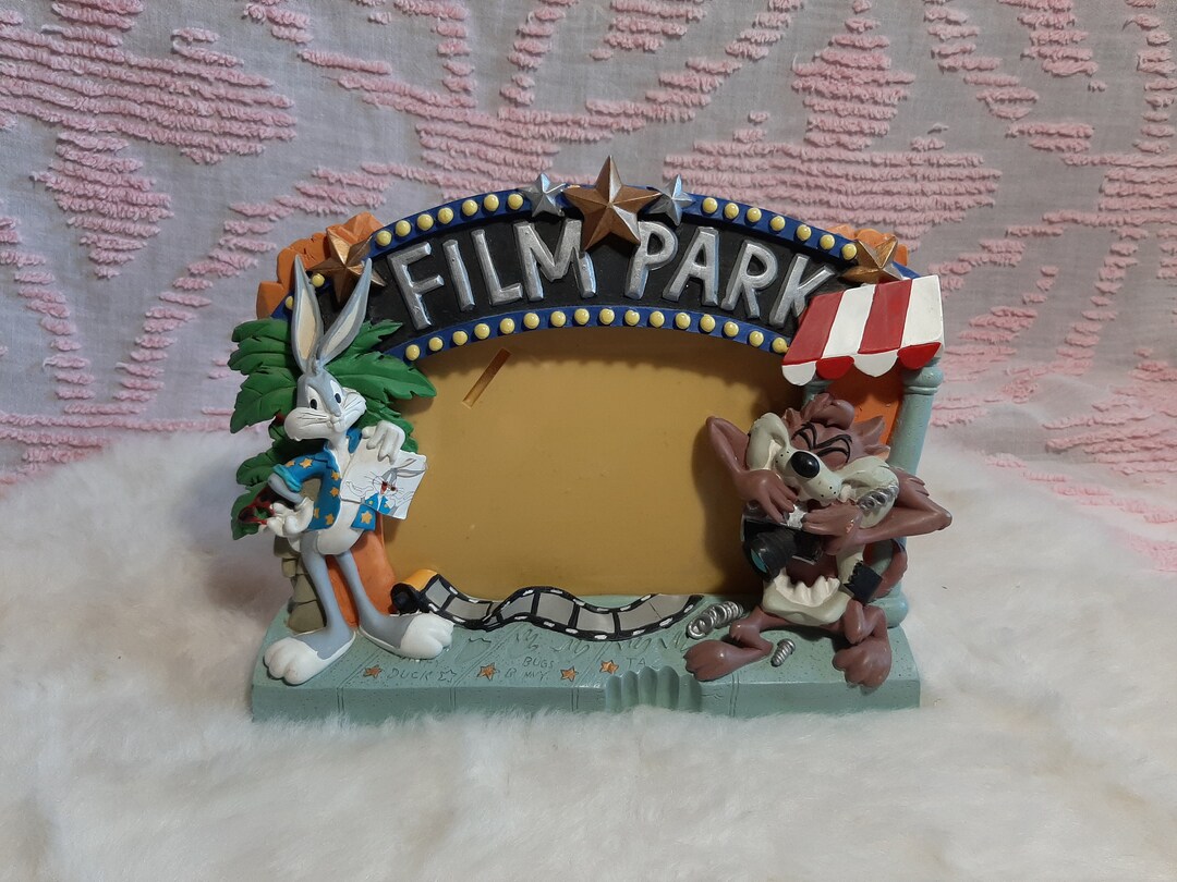 Vintage 1997 Warner Bros Bugs Bunny 'Film Park' Bilderrahmen von Matrix ...