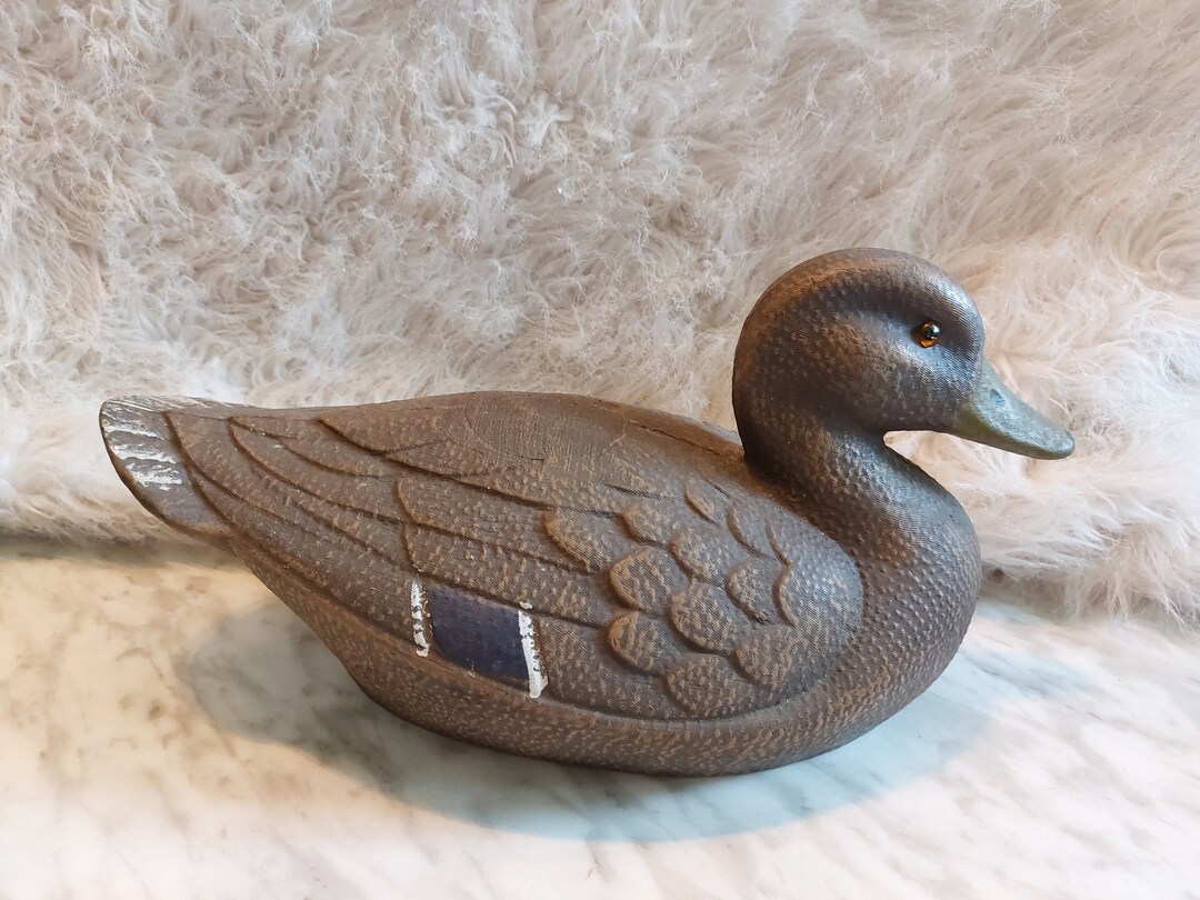 Vintage Life-like Decoy Duck Sears Roebuck and Co. Plastic Hunting ...