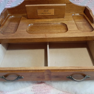 Vintage 1984 Wooden Men's Customize for 'bill' Valet Station Glasses ...