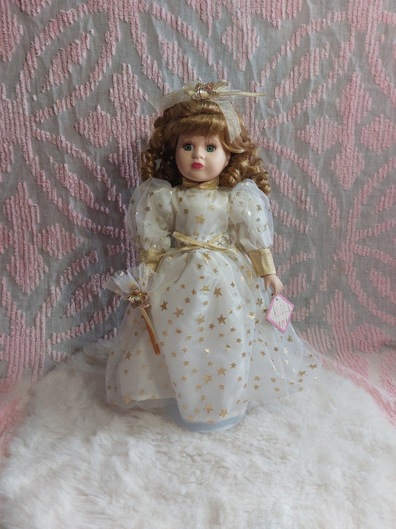 Vintage Victoria Bow Collection Porcelain Doll 1997 Holiday - Etsy