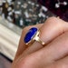 Lapis Lazuli Ring, Natural Oval Cut Blue 5 to 10 Carat Lapis Lazuli ...