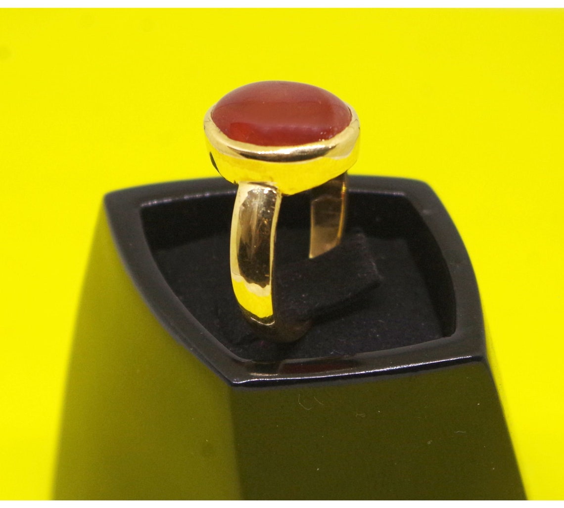 Natural Oval ITALIAN CORAL moonga 425 Ratti to 9.25 Ratti in | Etsy