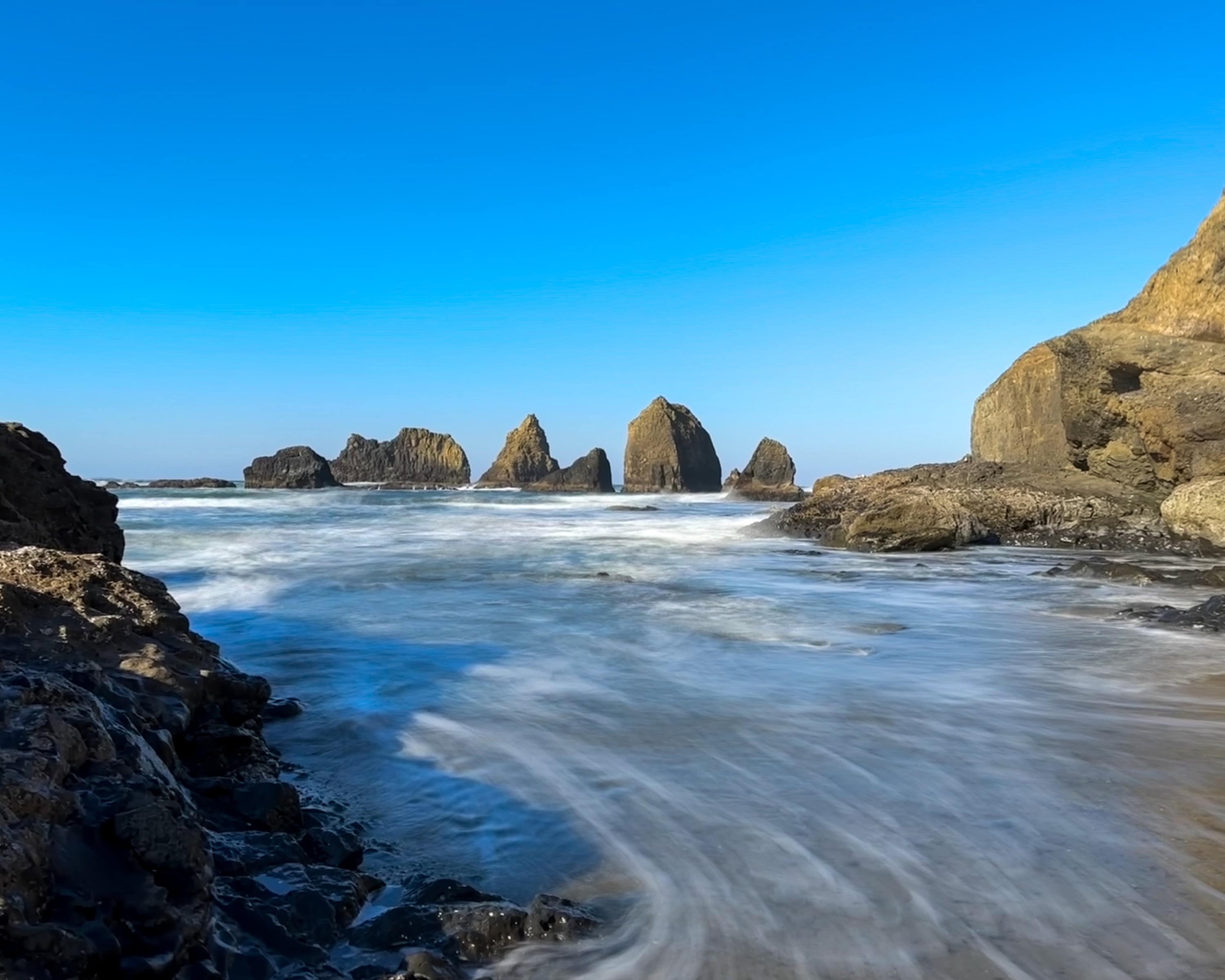 Tunnel Beach at Oceanside, Oregon - Etsy