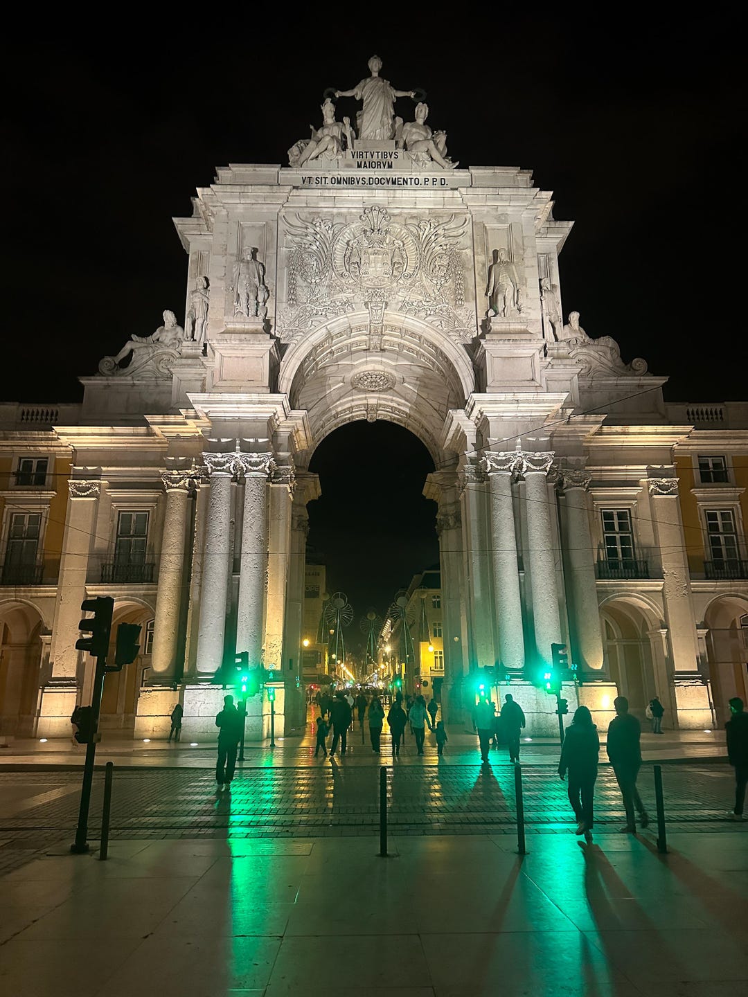 Lisbon: Arco Da Rua Augusta (arc of Triumph) - Etsy
