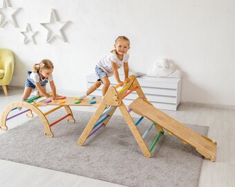 Climbing Triangle Ramp and Arch/ Rocker: Foldable CLIMBER - Etsy