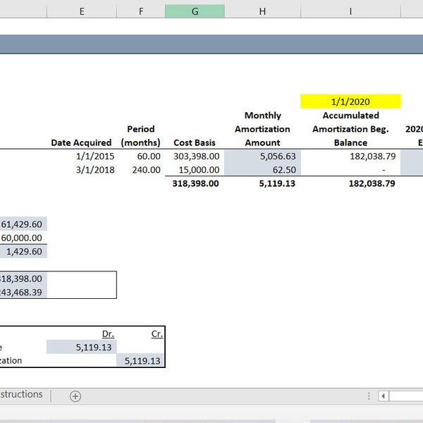 Asset Tracker Excel - Etsy