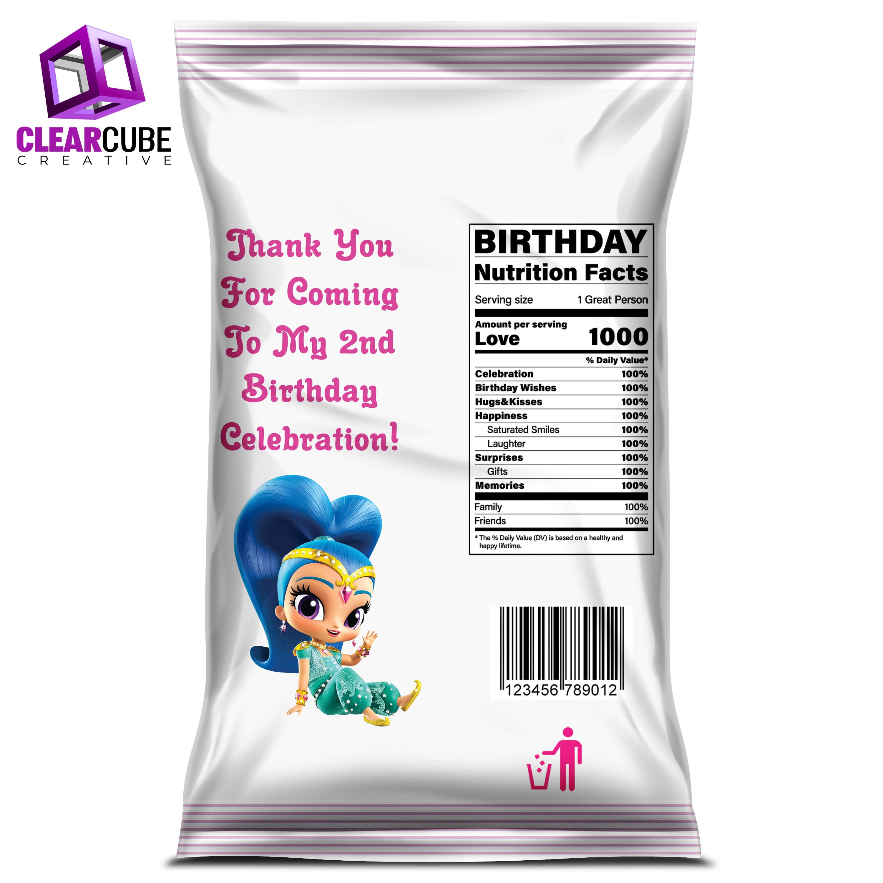 Shimmer and Shine Custom Kool Aid Jammers Printed, Assembled & Ready ...