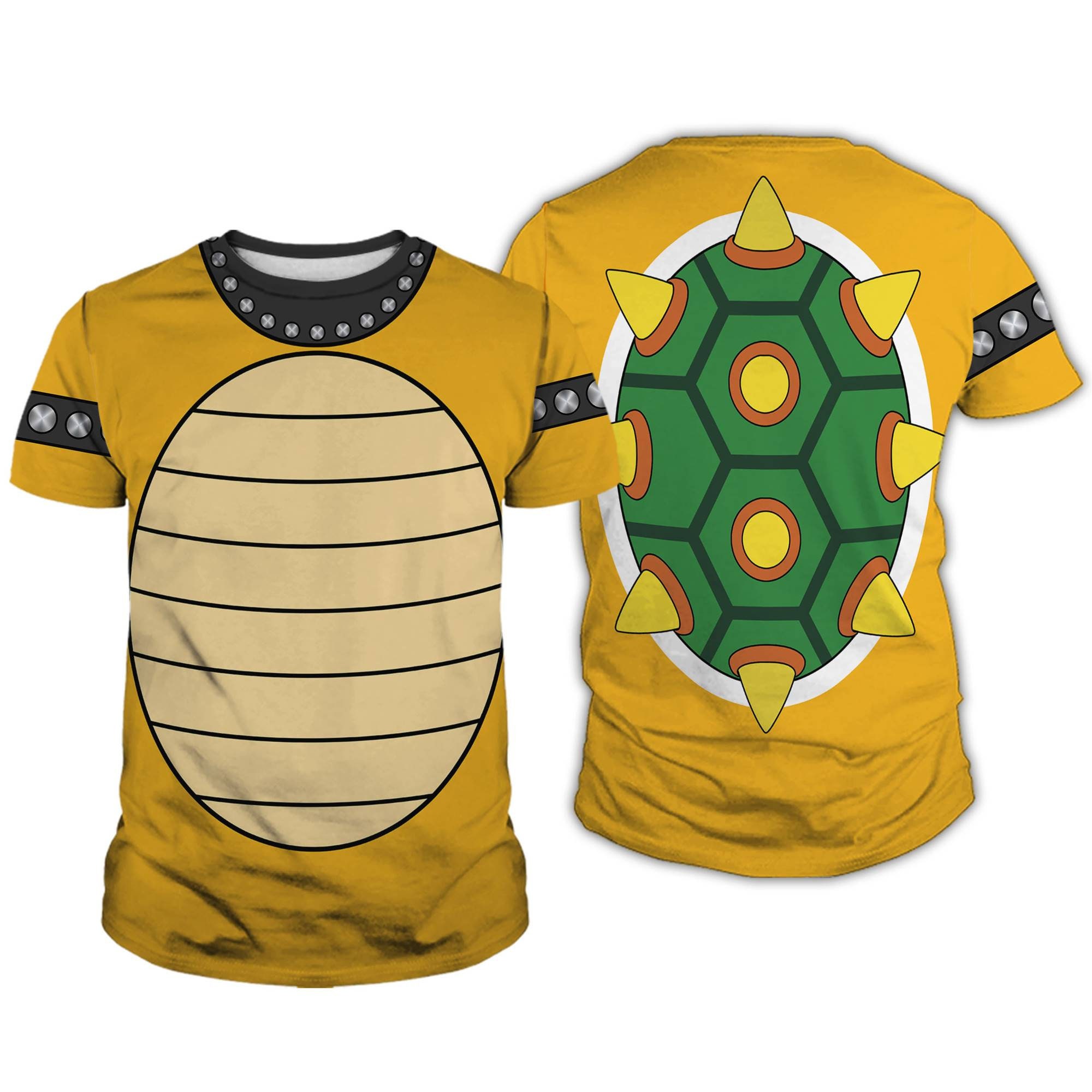 Mario Bowser 3D Full Over Print Hoodie | Bowser Costume Shirt | Super ...