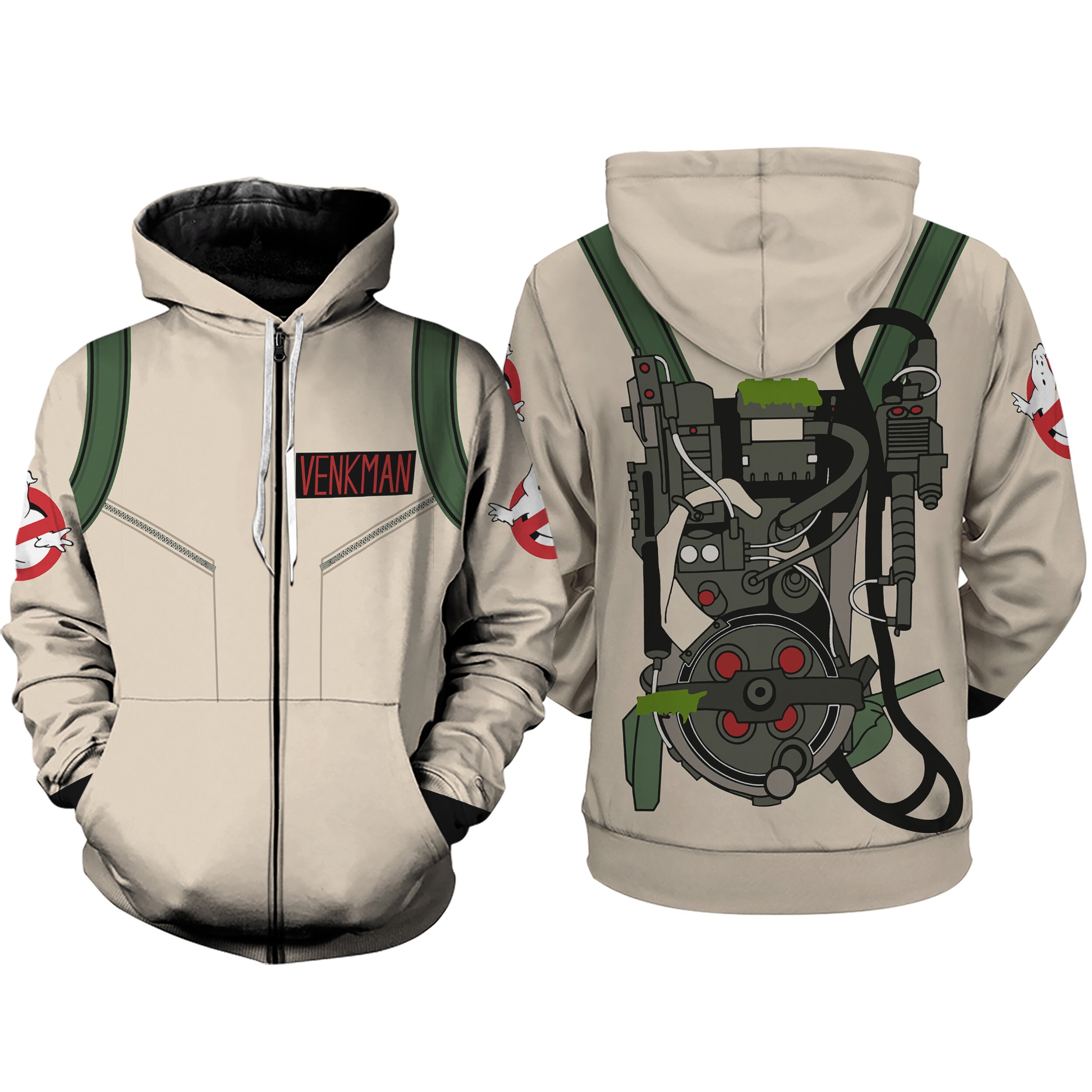 Ghostbusters 3D Full Over Print Hoodie | Ghostbusters Shirt ...