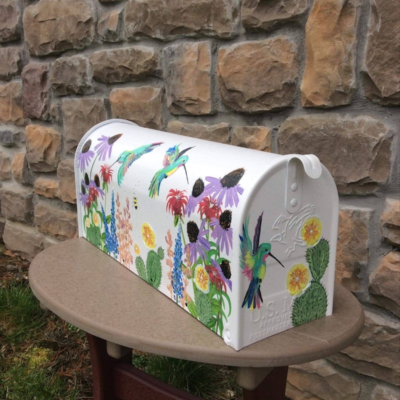 Hand Painted Mailboxes - Etsy