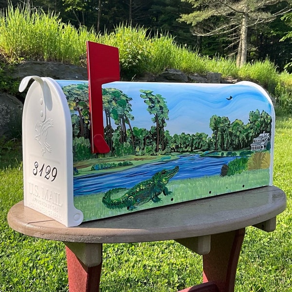 Alligator Mailbox - Etsy