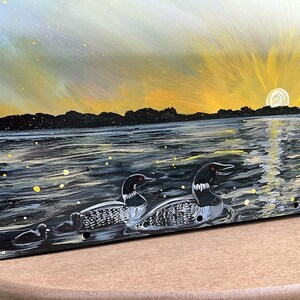 Hand Painted Mailbox, Medium Mailbox, Waterscape, Artistic, Unique ...