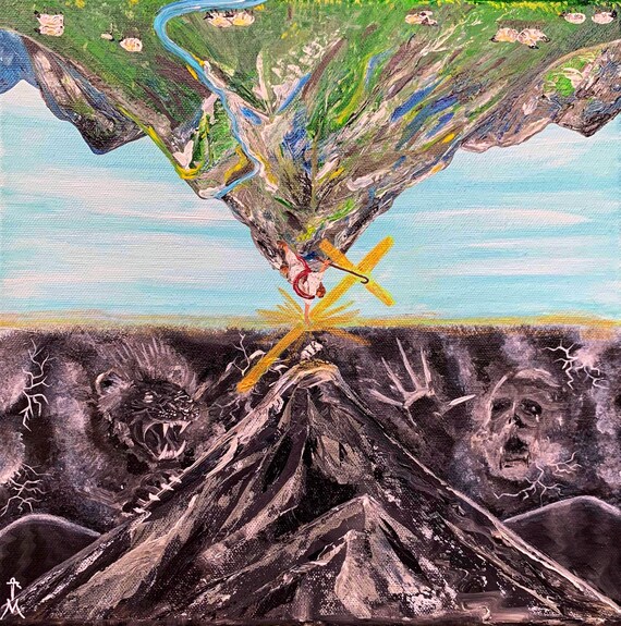 Cornerstone Art Print Jesus Bible Art Religious Poster | Etsy