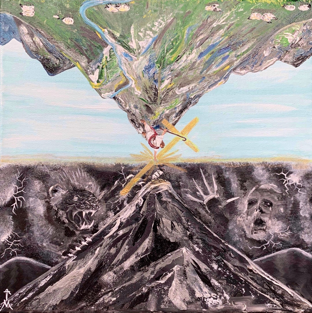 Cornerstone Art Print, Jesus, Bible Art, Religious Poster, Spiritual ...