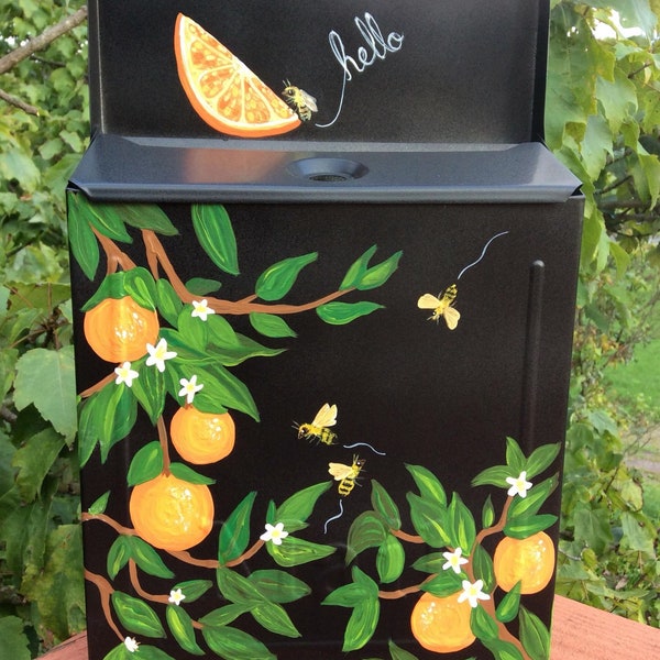Hand Painted Mailboxes - Etsy