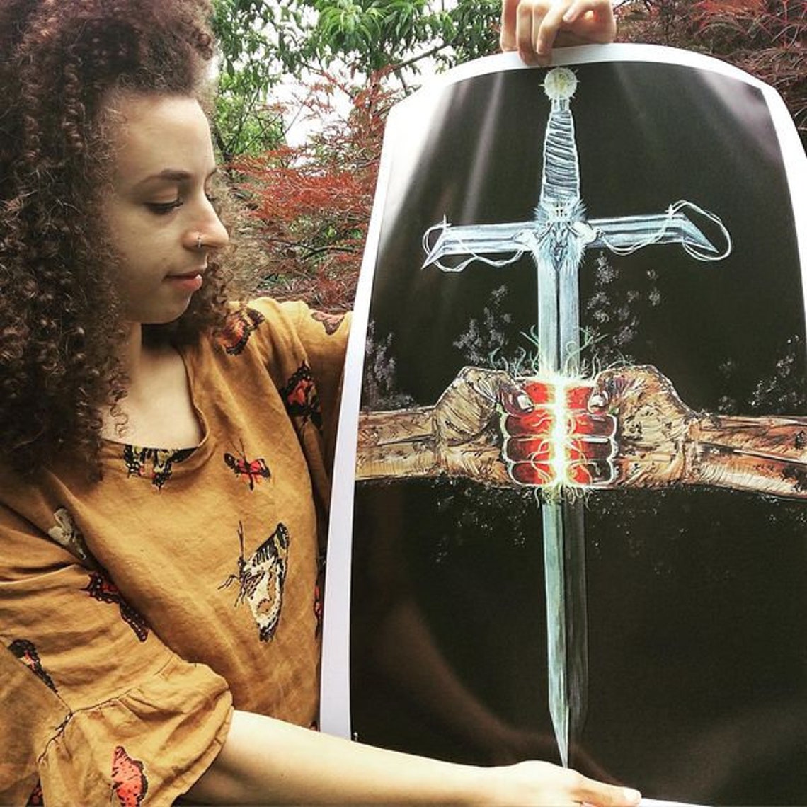 Iron Sharpens Iron Sword Poster Christian Poster Christian - Etsy