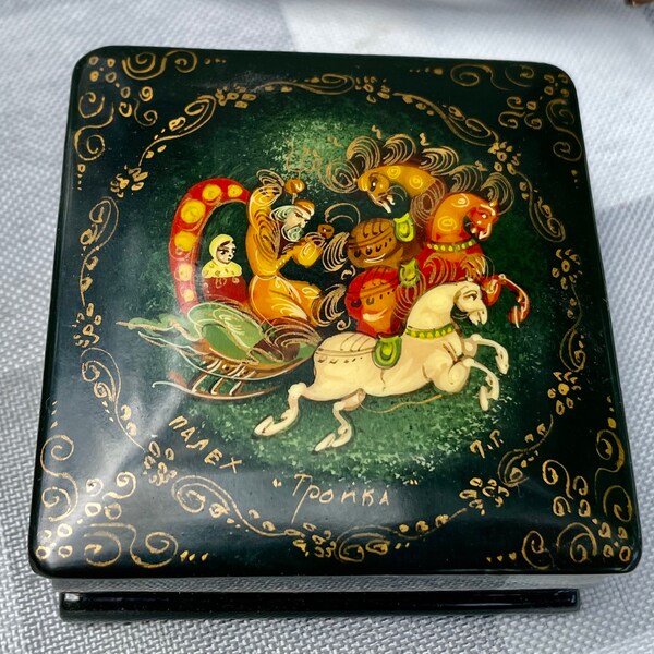 Buy Russian Lacquer Box Online - Etsy