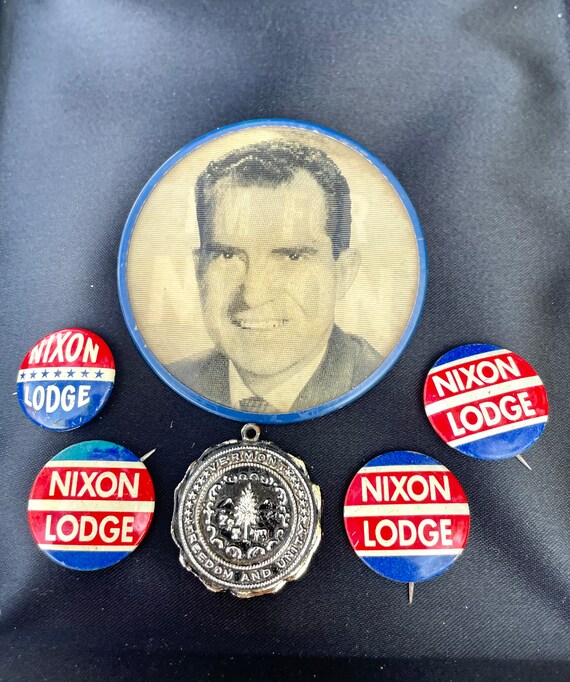 I'm For Nixon 1968 Richard Nixon Holographic Politica… - Gem