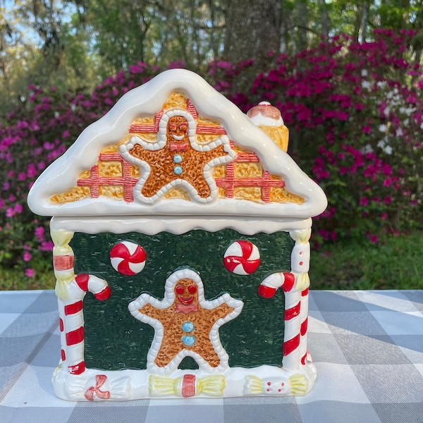 House Cookie Jar - Etsy