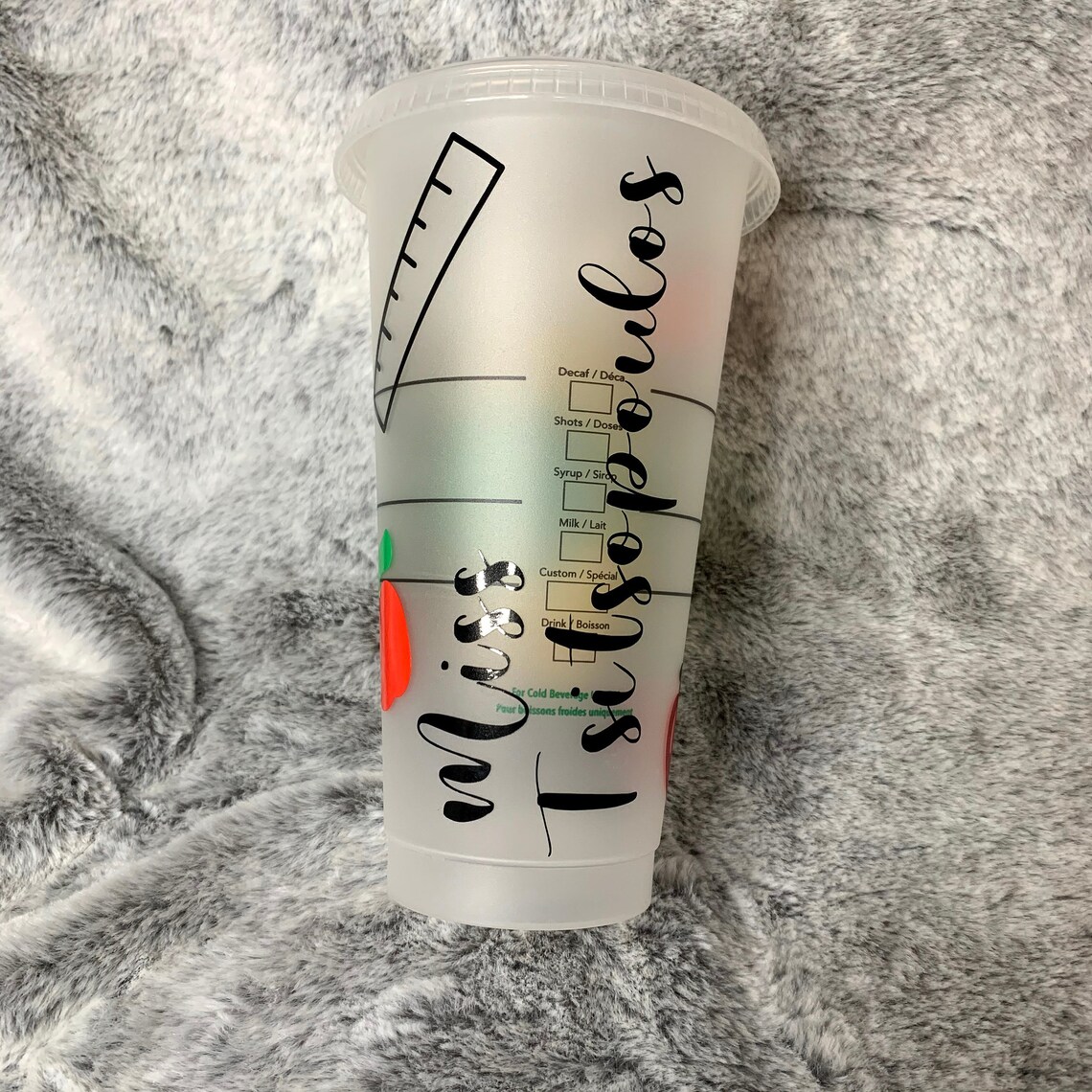 Teacher Fuel Starbucks Cold Cup Teacher Fuel Gift for Teachers Reusable ...